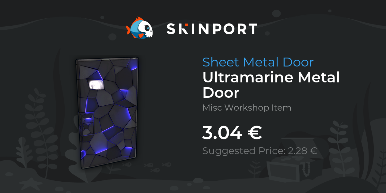 Ultramarine Metal Door - Rust - Skinport
