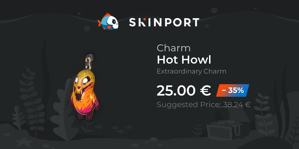 Charm | Hot Howl - Counter-Strike 2 - Skinport