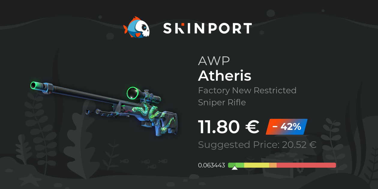 AWP | Atheris (Factory New) - Counter-Strike 2 - Skinport