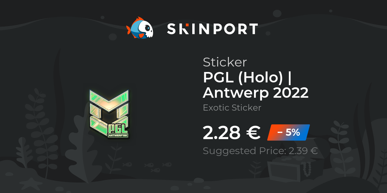 Sticker | PGL (Holo) | Antwerp 2022 - CS2 - Skinport