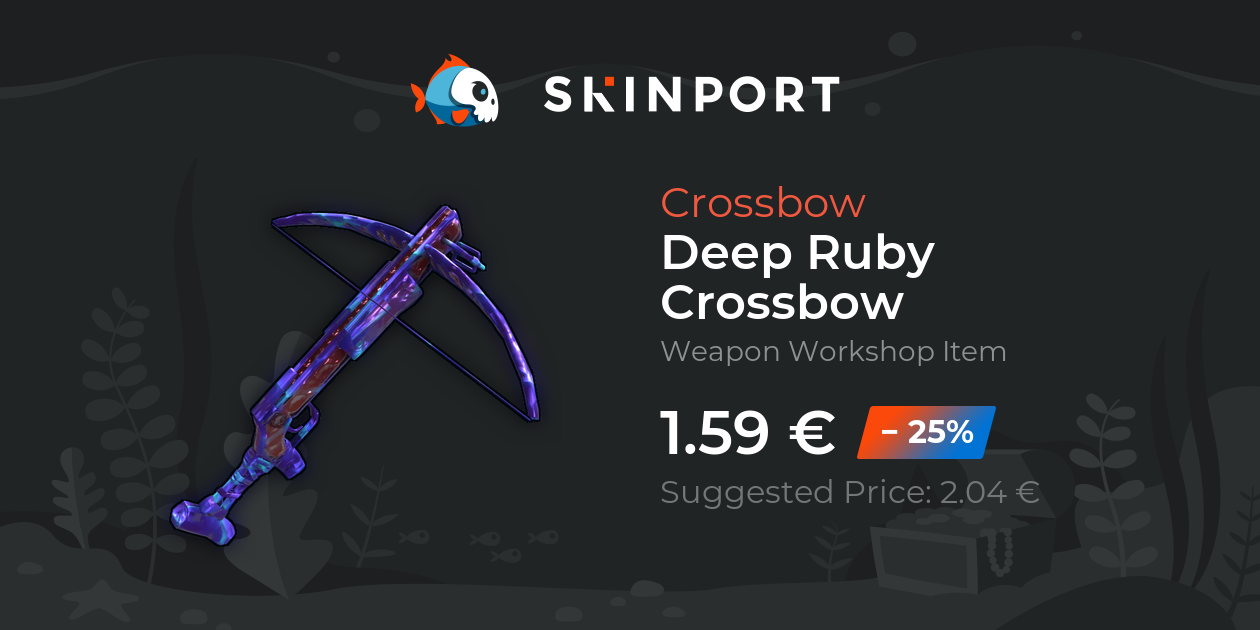 Deep Ruby Crossbow - Rust - Skinport