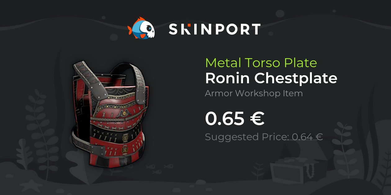 Ronin Chestplate - Rust - Skinport