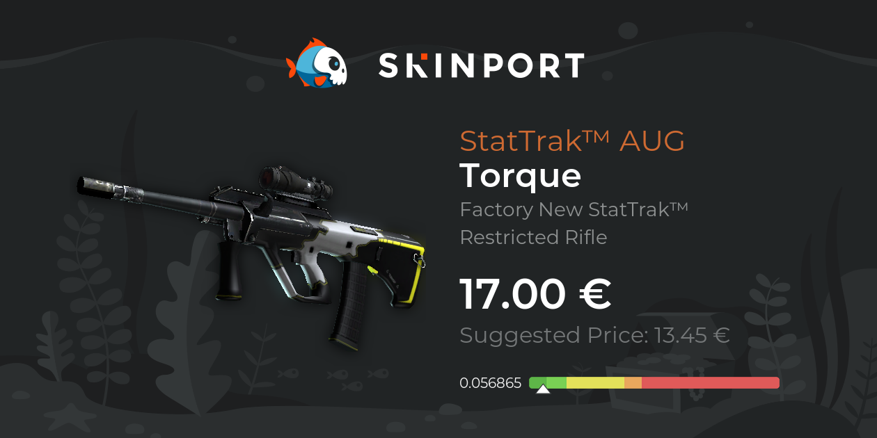 StatTrak™ AUG | Torque (Factory New) - Counter-Strike 2 - Skinport