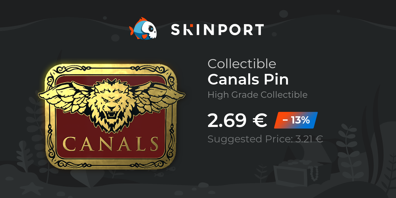 Canals Pin - Counter-Strike 2 - Skinport