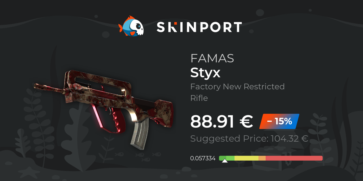 FAMAS | Styx (Factory New) - Counter-Strike 2 - Skinport