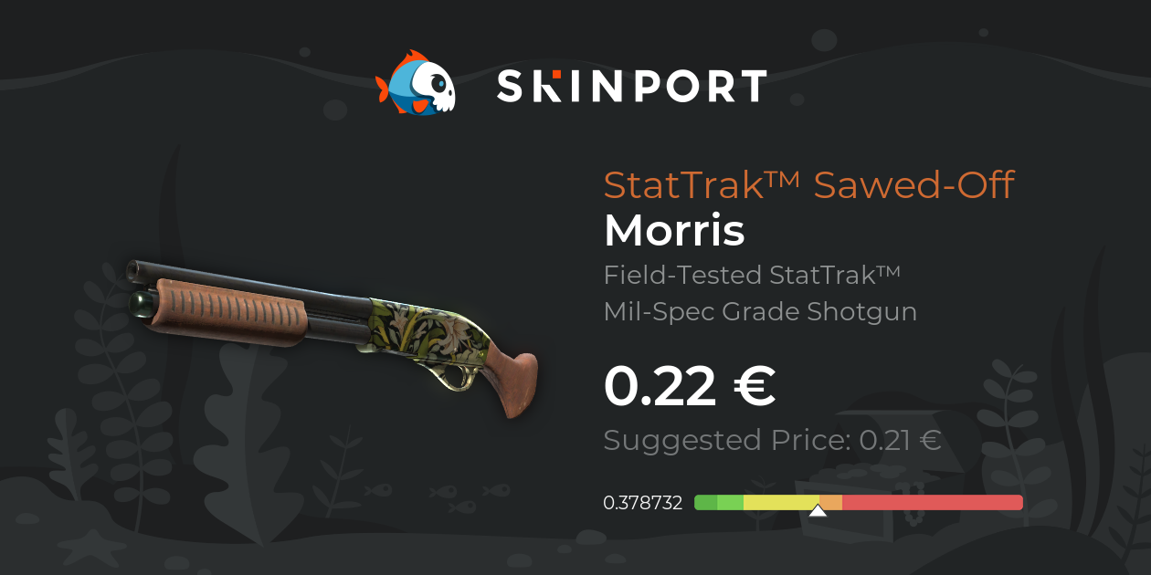 StatTrak™ Sawed-Off | Morris (Field-Tested) - Counter-Strike 2 - Skinport