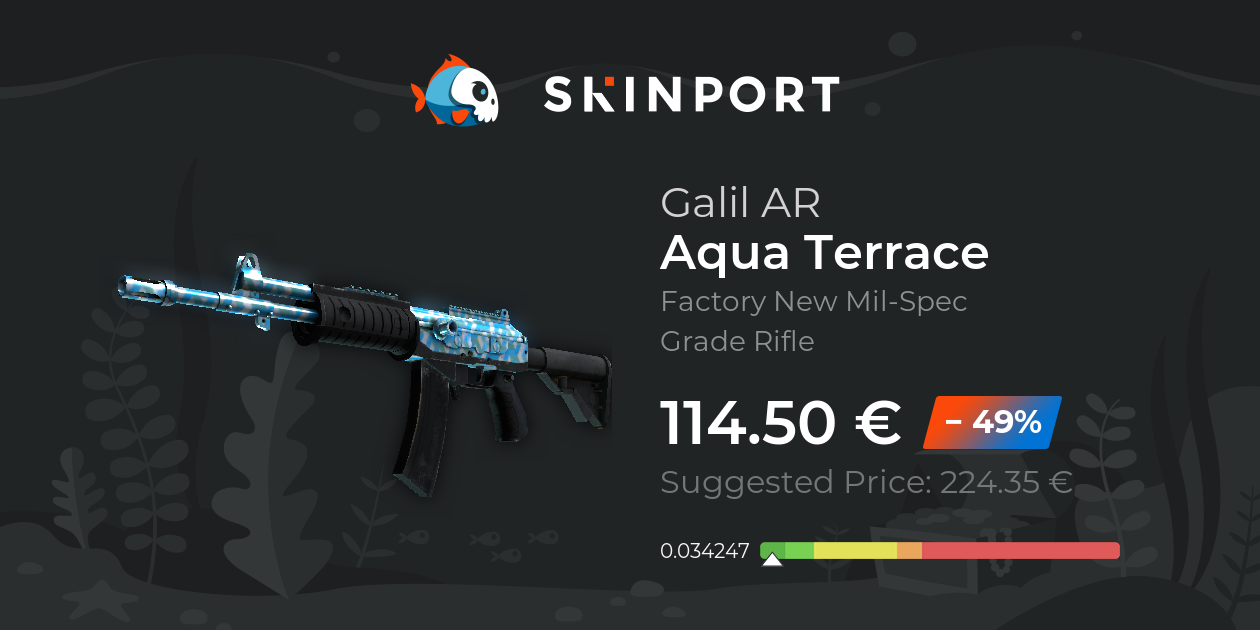 Galil AR | Aqua Terrace (Factory New) - CS:GO - Skinport