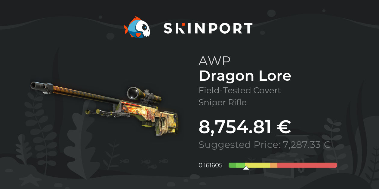 AWP | Dragon Lore (Field-Tested) - Counter-Strike 2 - Skinport