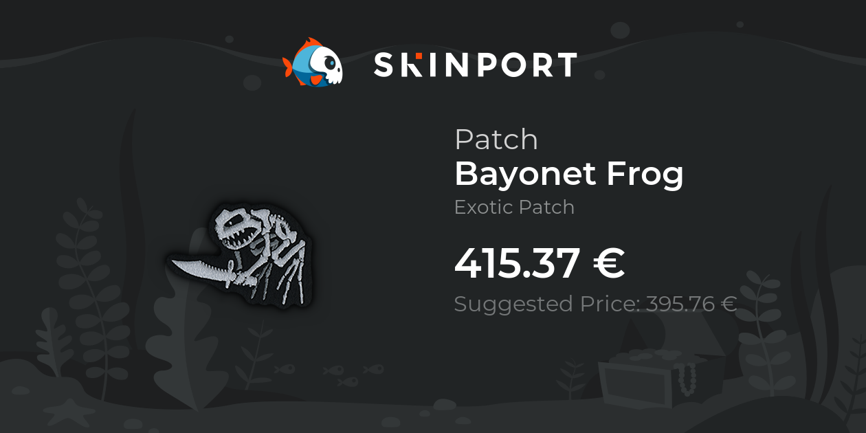 Patch | Bayonet Frog - Counter-Strike 2 - Skinport