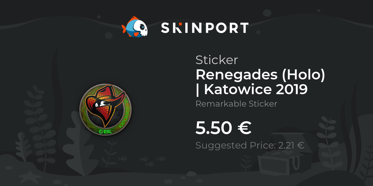 Sticker | Renegades (Holo) | Katowice 2019 - Counter-Strike 2 - Skinport