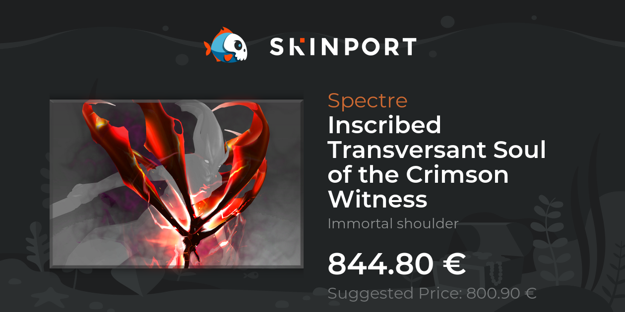 Inscribed Transversant Soul of the Crimson Witness - Dota 2 - Skinport