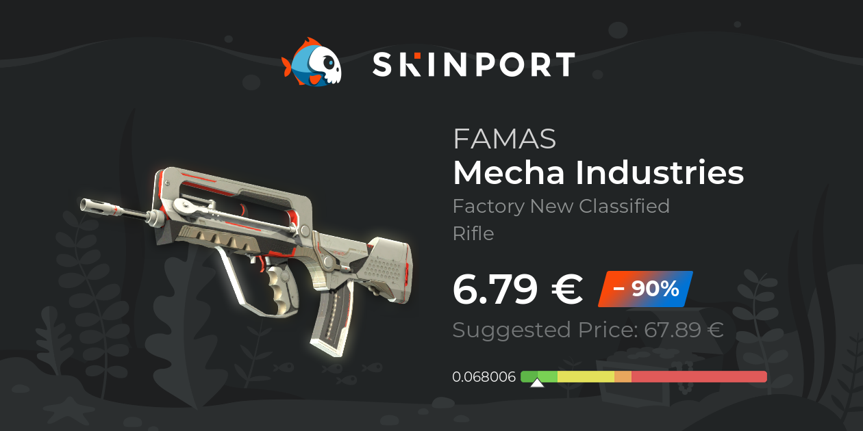 FAMAS | Mecha Endüstrisi (Fabrikadan Yeni Çıkmış) - Counter-Strike 2 ...