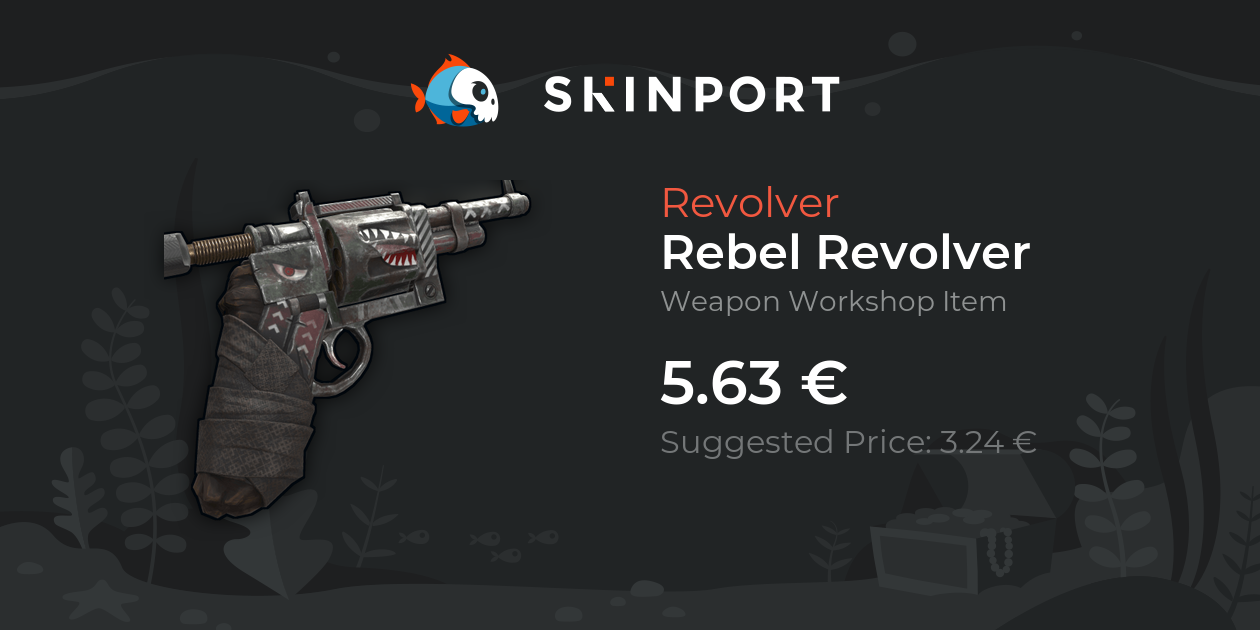 Chalk Rebel Revolver - Rust - Skinport