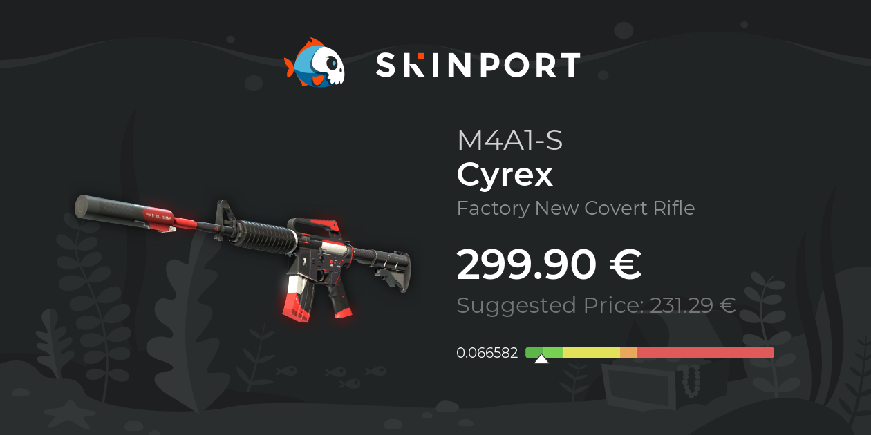 M4A1-S | Cyrex (Factory New) - Counter-Strike 2 - Skinport