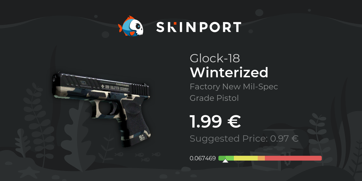 Glock-18 | Winterized (Factory New) - Counter-Strike 2 - Skinport