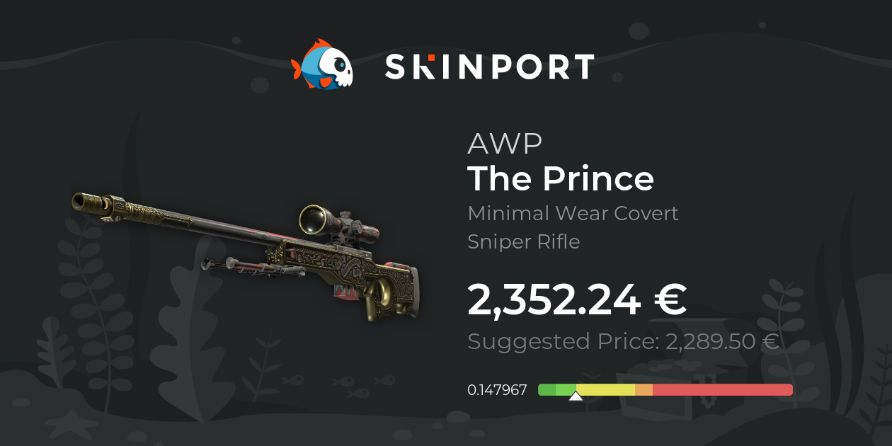 AWP | The Prince (Minimal Wear) - Counter-Strike 2 - Skinport