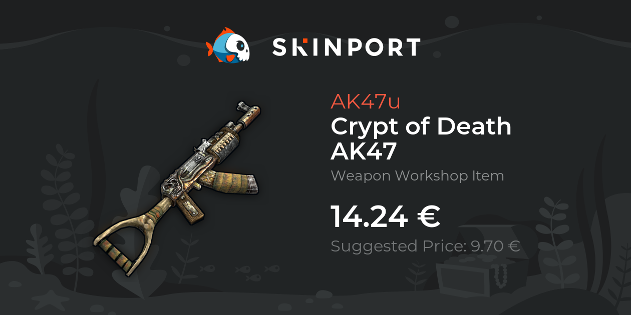 Crypt of Death AK47 - Rust - Skinport