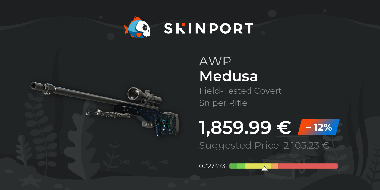 AWP | Медуза (После полевых испытаний) - Counter-Strike 2 - Skinport