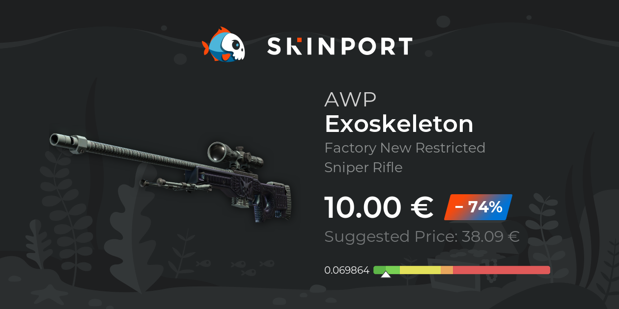 AWP | Exoskeleton (Factory New) - Counter-Strike 2 - Skinport