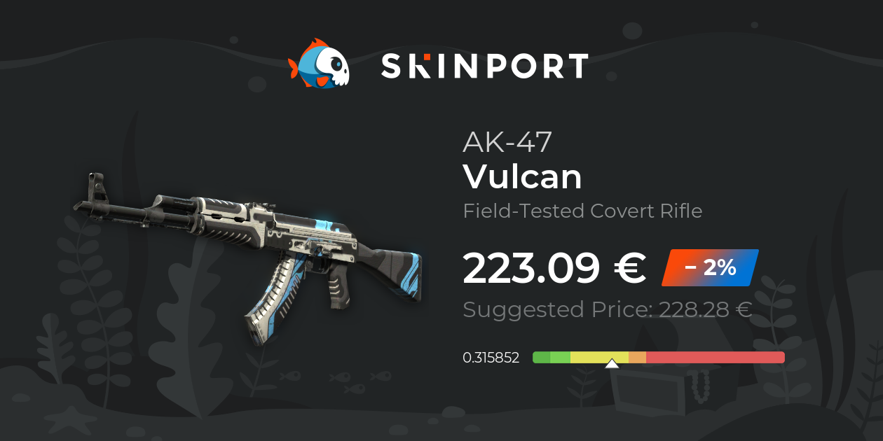 AK-47 | Vulcan (Field-Tested) - Counter-Strike 2 - Skinport