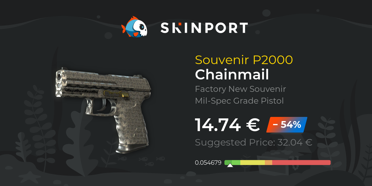 Souvenir P2000 | Chainmail (Factory New) - Counter-Strike 2 - Skinport