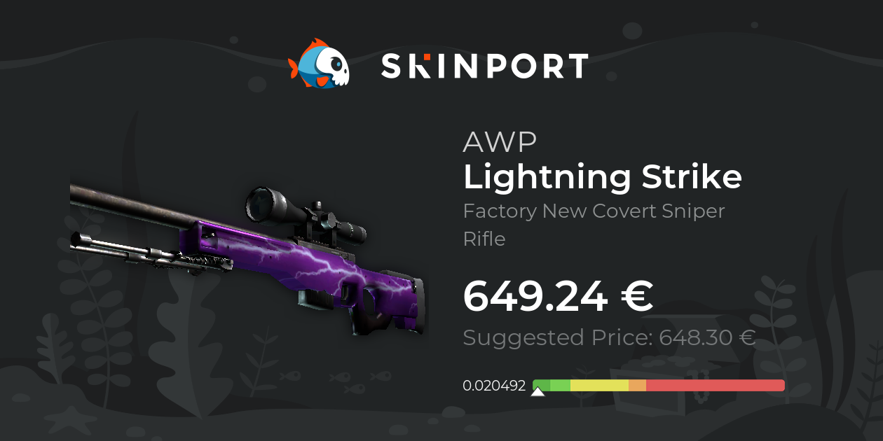 AWP | Lightning Strike (Factory New) - Counter-Strike 2 - Skinport