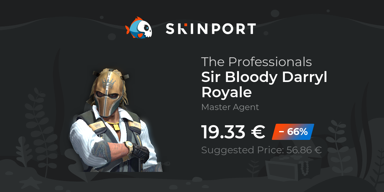 Sir Bloody Darryl Royale | The Professionals - Counter-Strike 2 - Skinport