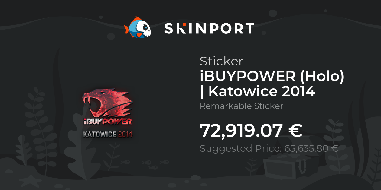 Klistermærke | iBUYPOWER (Holo) | Katowice 2014 - Counter-Strike 2 ...