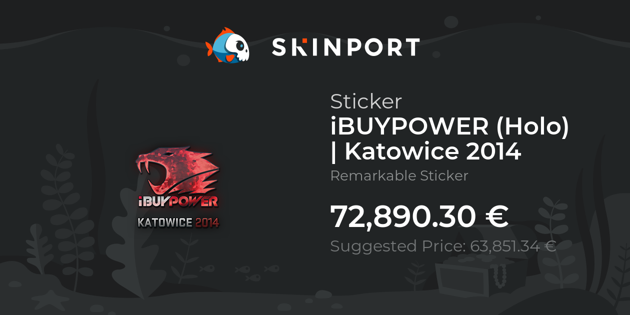 Autocolante | iBUYPOWER (Holo) | Katowice 2014 - Counter-Strike 2 ...