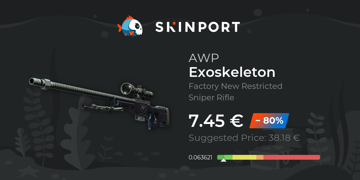 AWP | Exoskeleton (Factory New) - Counter-Strike 2 - Skinport