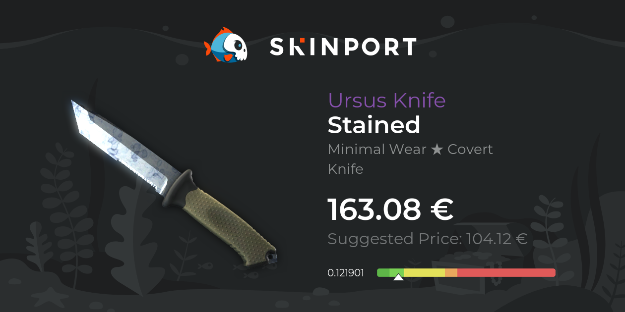Ursus Knife | Stained (Minimal Wear) - Counter-Strike 2 - Skinport