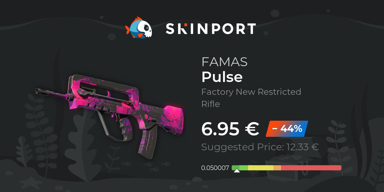 FAMAS | Pulse (Factory New) - Counter-Strike 2 - Skinport