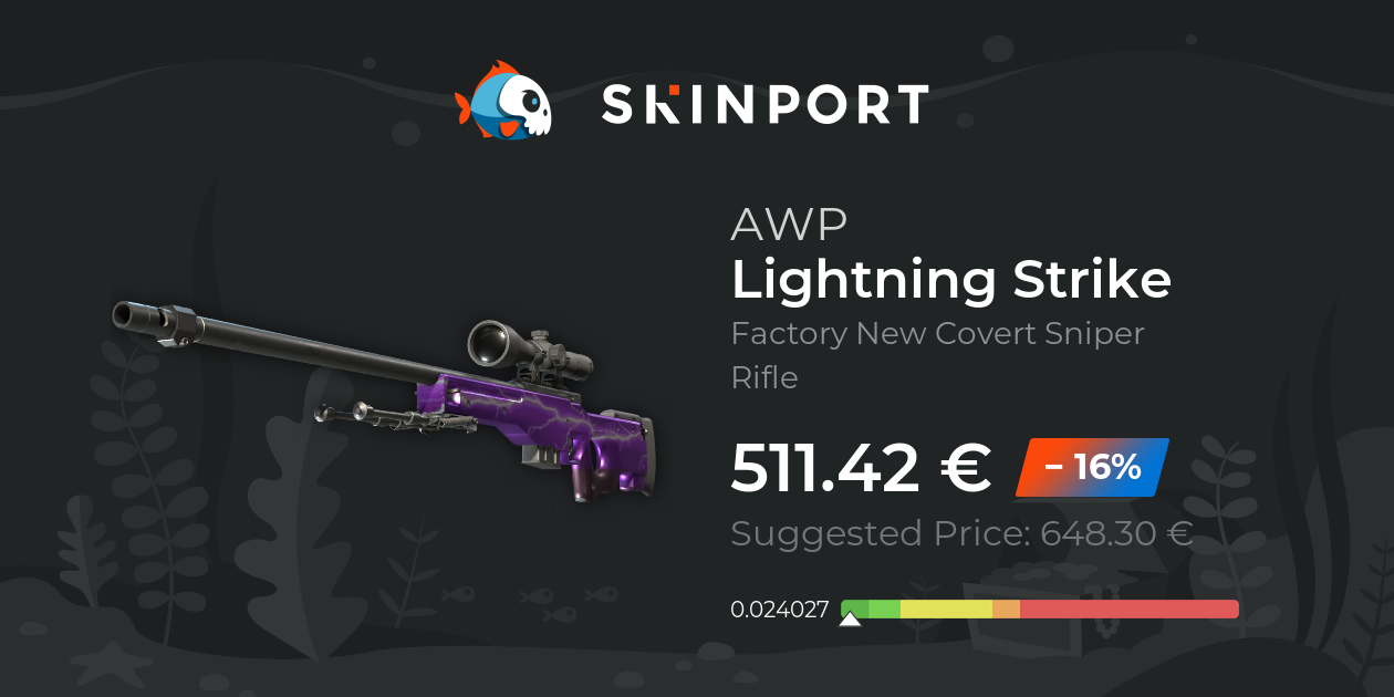 AWP | Lightning Strike (Factory New) - Counter-Strike 2 - Skinport
