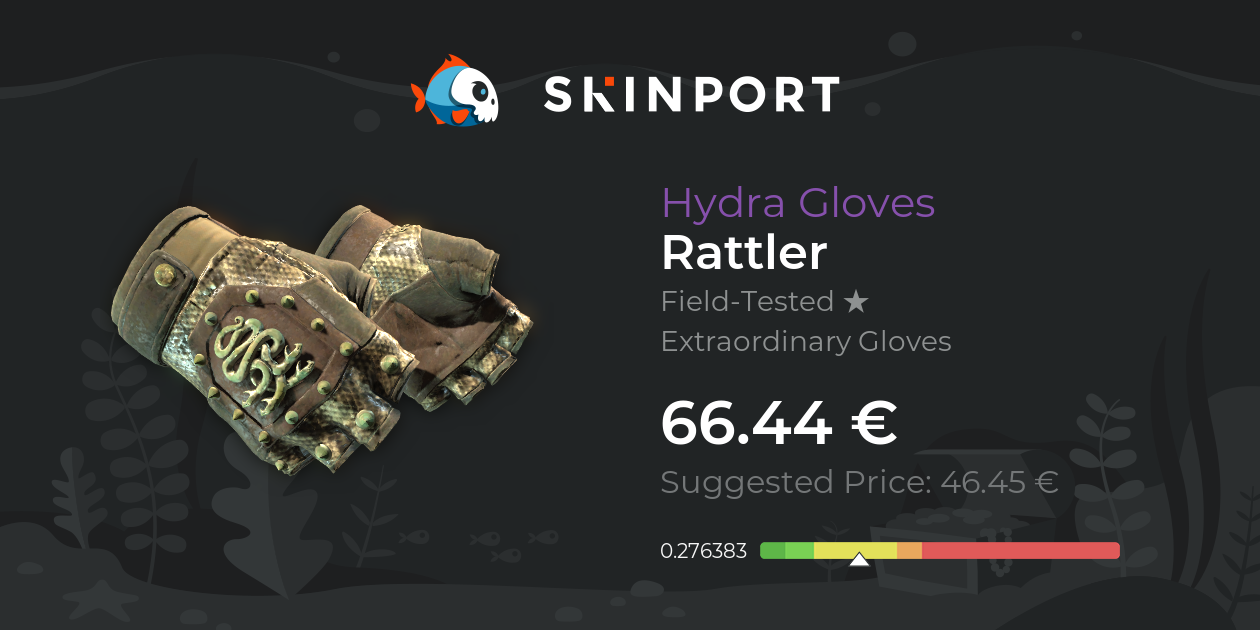 Hydra Gloves | Rattler (Field-Tested) - Counter-Strike 2 - Skinport