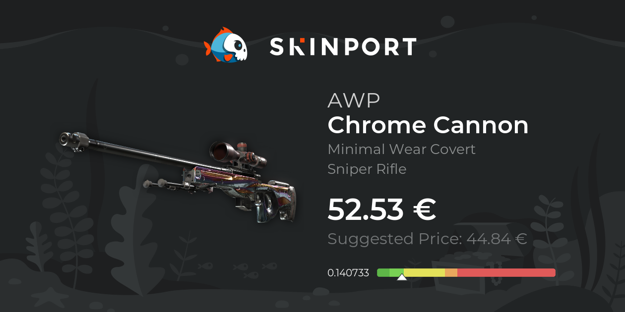 AWP | Chrome Cannon (Minimal Wear) - Counter-Strike 2 - Skinport