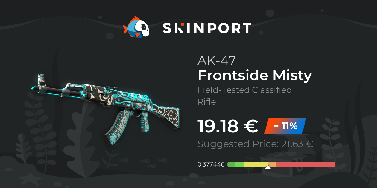 AK-47 | Frontside Misty (Field-Tested) - Counter-Strike 2 - Skinport