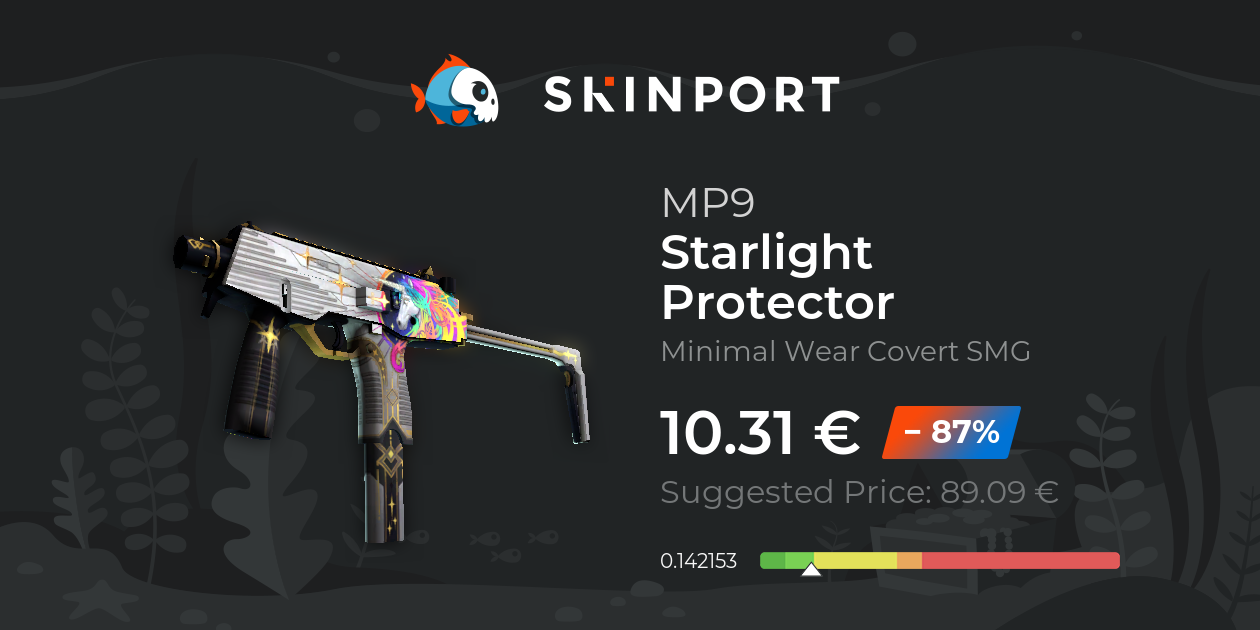 MP9 | Starlight Protector (Minimal Wear) - CS2 - Skinport