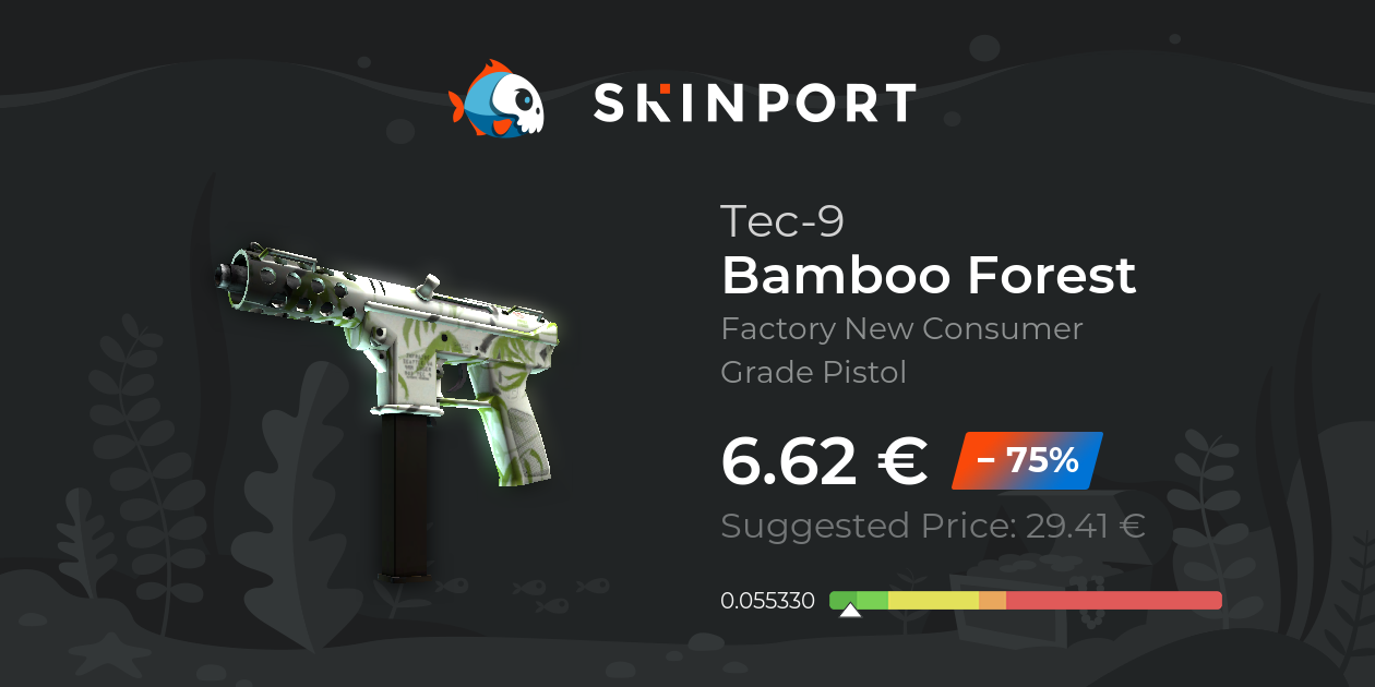 Tec-9 | Bamboo Forest (Factory New) - CS:GO - Skinport