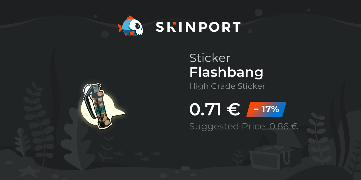 Sticker | Flashbang - Counter-Strike 2 - Skinport