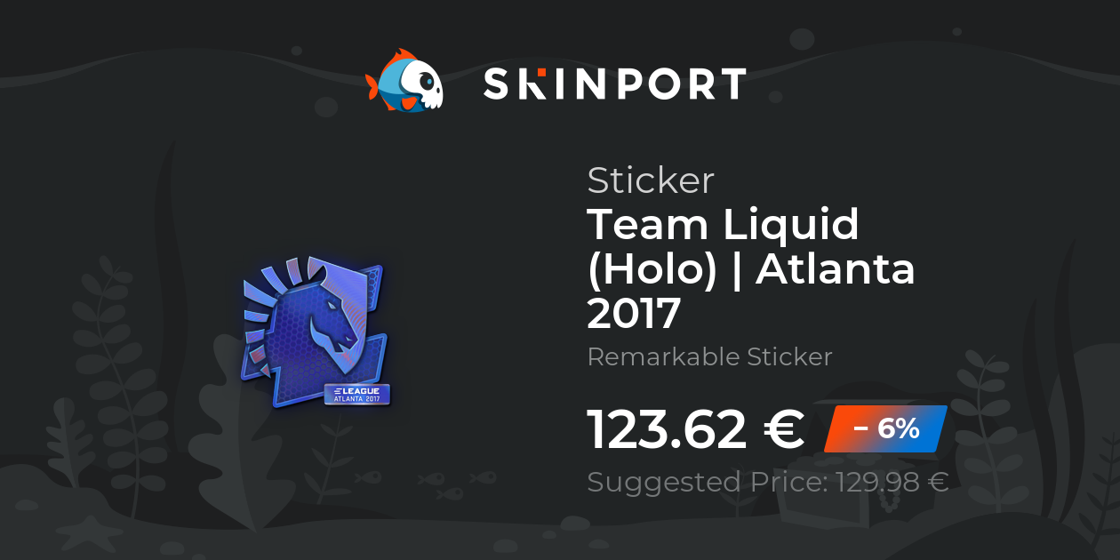 Sticker | Team Liquid (Holo) | Atlanta 2017 - Counter-Strike 2 - Skinport