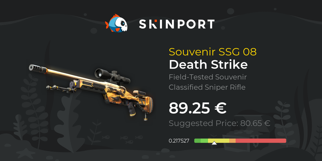 Souvenir SSG 08 | Death Strike (Field-Tested) - Counter-Strike 2 - Skinport