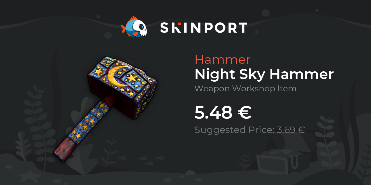 Night Sky Hammer - Rust - Skinport