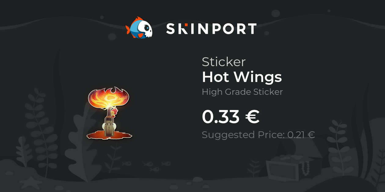 Sticker | Hot Wings - CS2 - Skinport