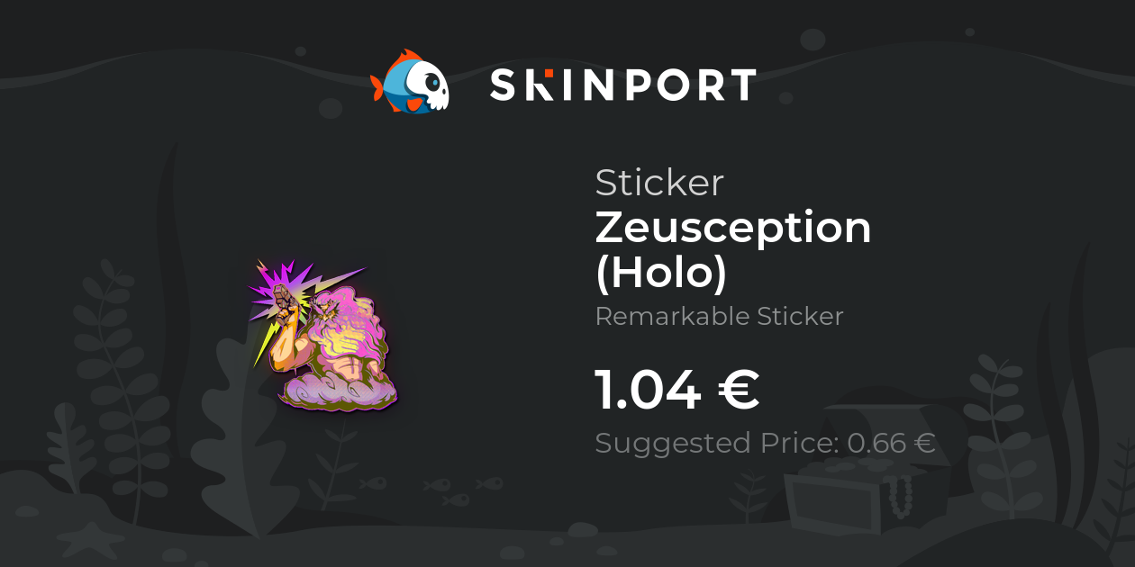 Sticker | Zeusception (Holo) - Counter-Strike 2 - Skinport