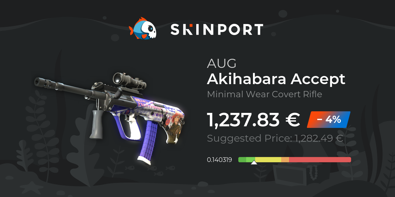 AUG | Akihabara Accept (Minimal Wear) - Counter-Strike 2 - Skinport