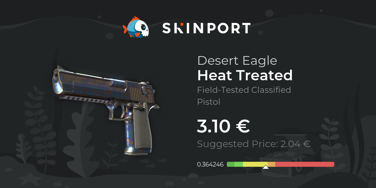 Desert Eagle | Heat Treated (Field-Tested) - Counter-Strike 2 - Skinport