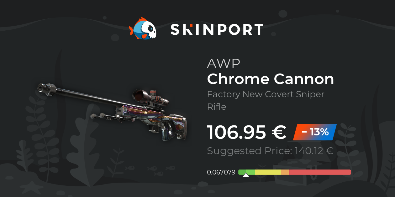 AWP | Chrome Cannon (Factory New) - Counter-Strike 2 - Skinport