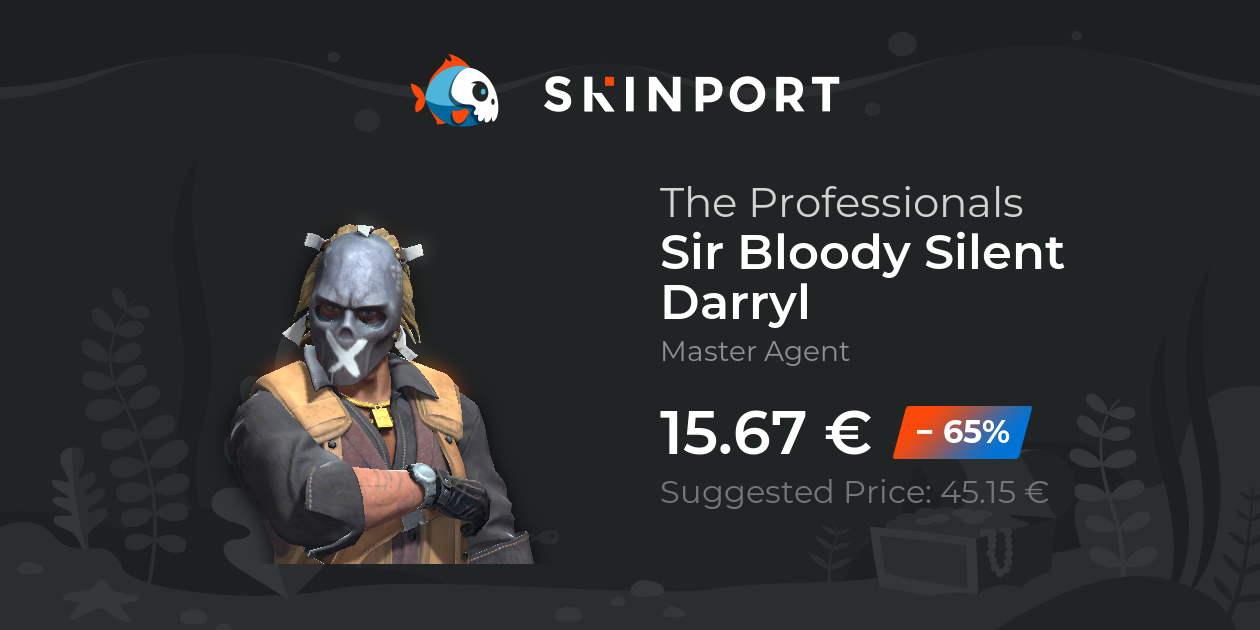 Sir Bloody Silent Darryl | The Professionals - CS2 - Skinport