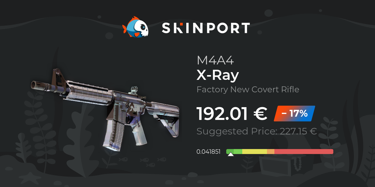 M4A4 | X-Ray (Factory New) - Counter-Strike 2 - Skinport
