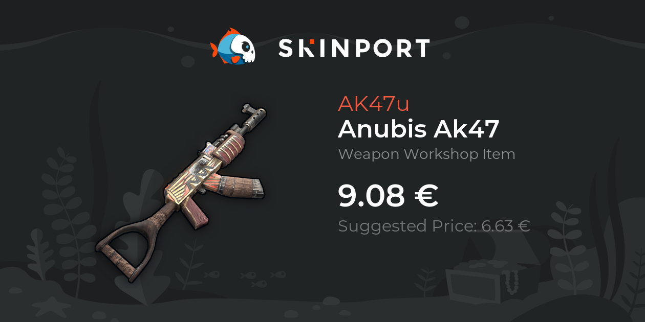 Anubis Ak47 - Rust - Skinport